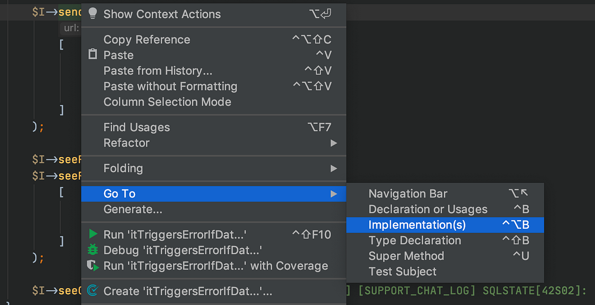 How to teach PHPStorm to ‘Go To Implemenation’ of Codeception Modules and Helpers? | by Vastly ...