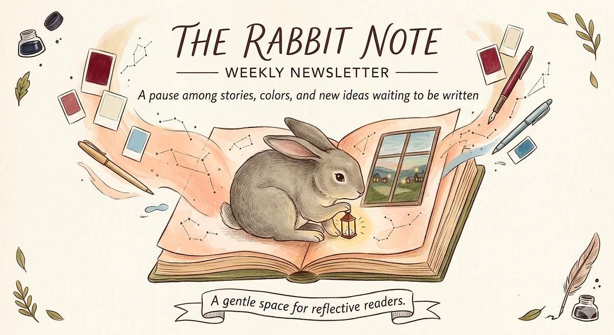 The Rabbit Note — Weekly Newsletter | by Metaphor and Muse ( Prakhar ...