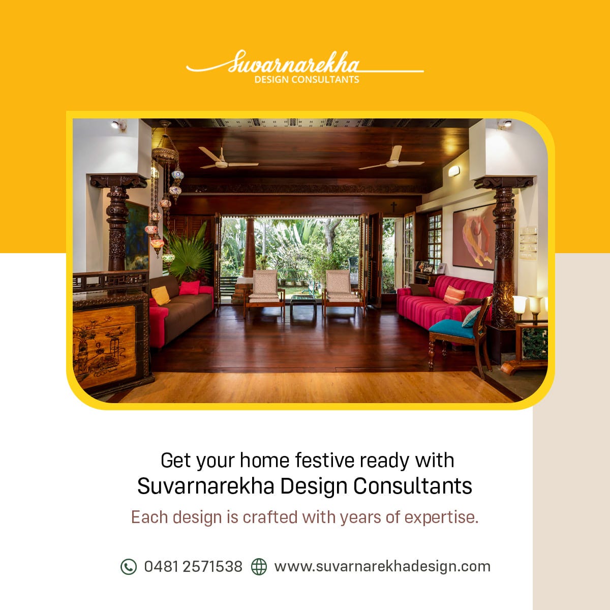 Bring your dream living space to life with Suvarnarekha design ...