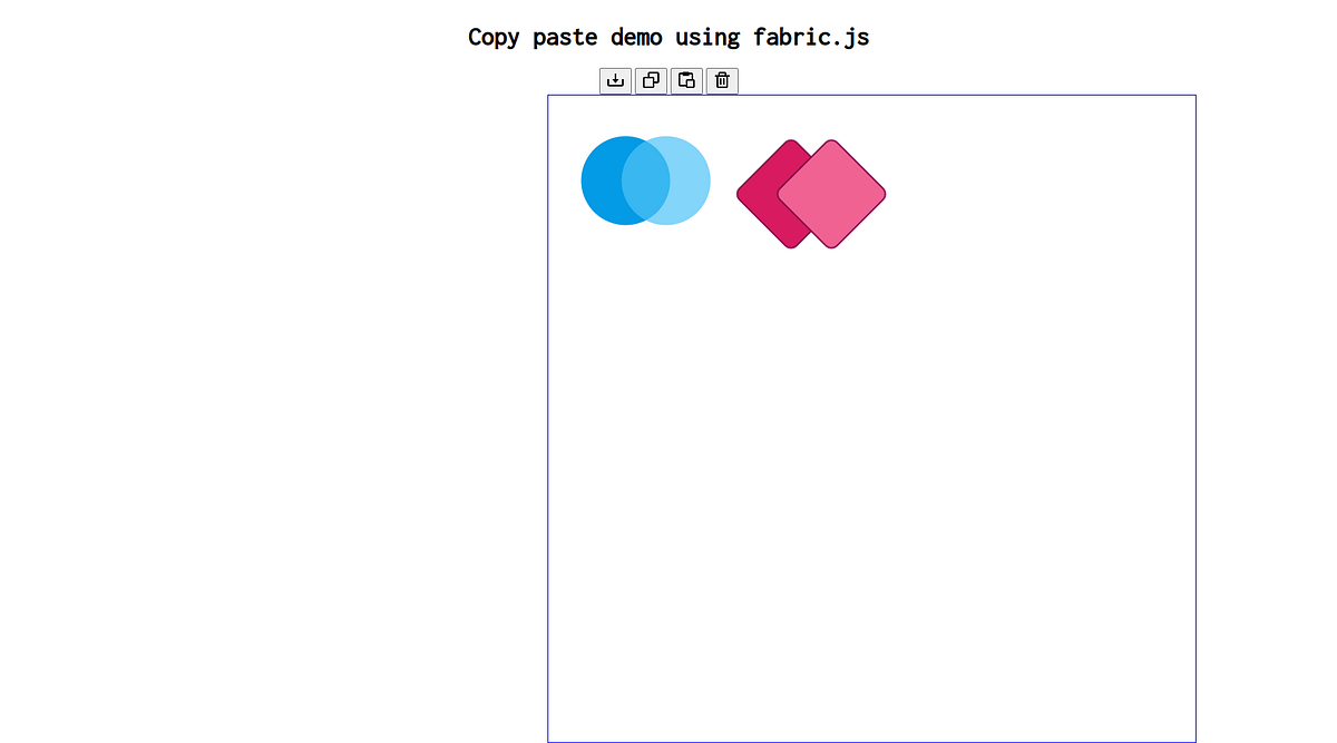 Copy paste using fabric.js - Girish Venkatachalam - Medium