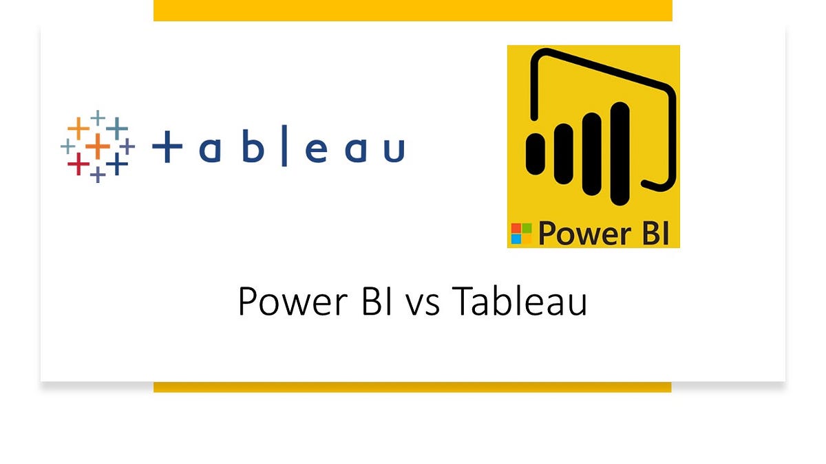 Tableau vs. Power BI: A Comprehensive Comparison | by Rocky | Medium