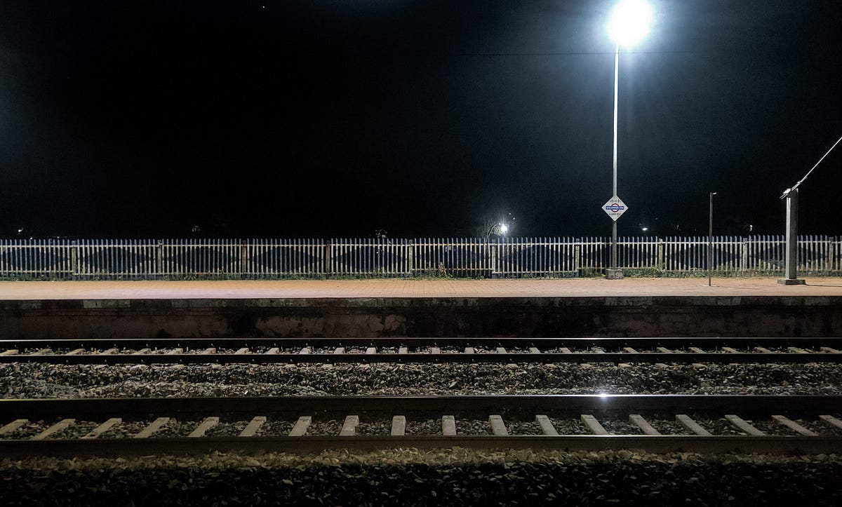 Echoes of Solitude: Reflections on a Desolate Train Station | by Sayan ...
