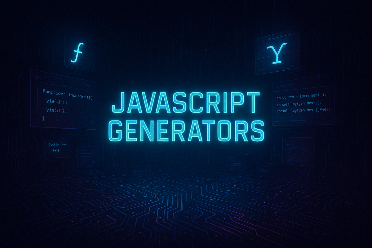 Stop Ignoring JavaScript Generators — Here’s Why They Matter | by Gaurav | JavaScript in Plain ...