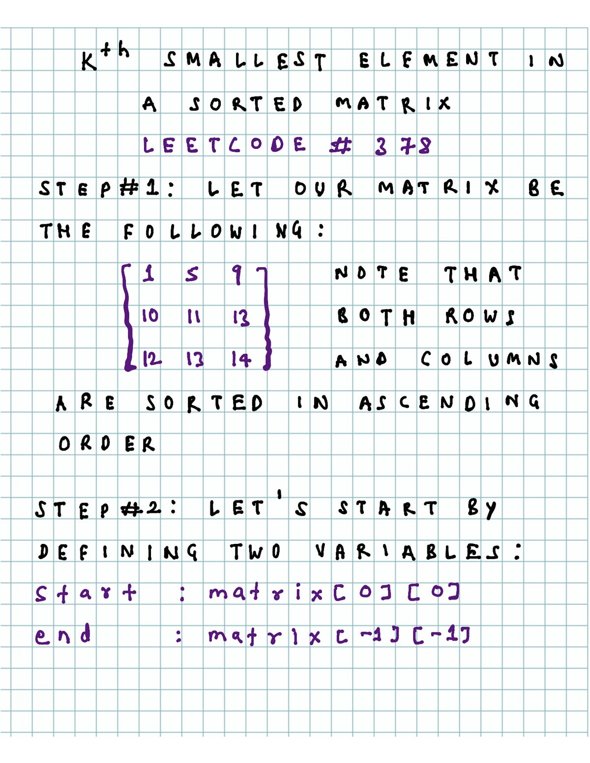 Kth Smallest Value In A Sorted Matrix Python By Indie Quant Medium 3089