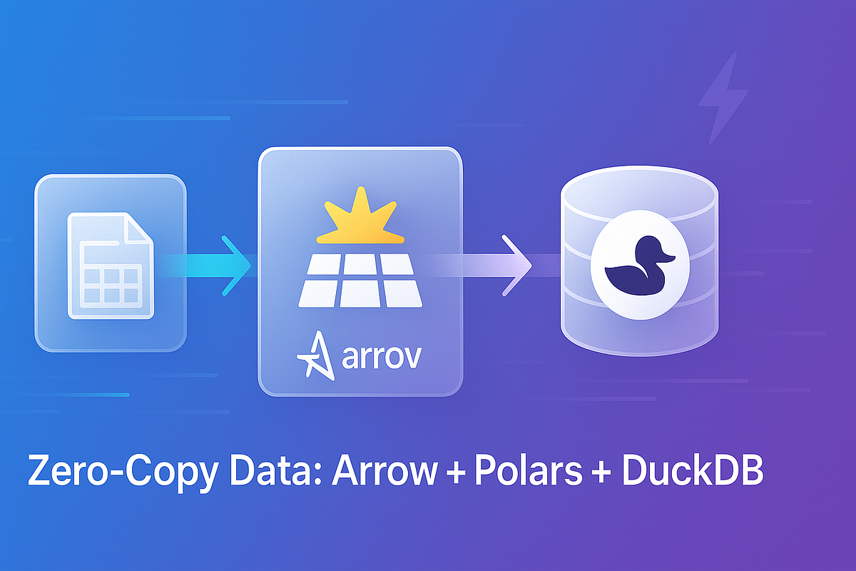 Zero-Copy Data, Lightning ETL. Build a sub-second, low-latency ETL… | by Thinking Loop | Sep ...