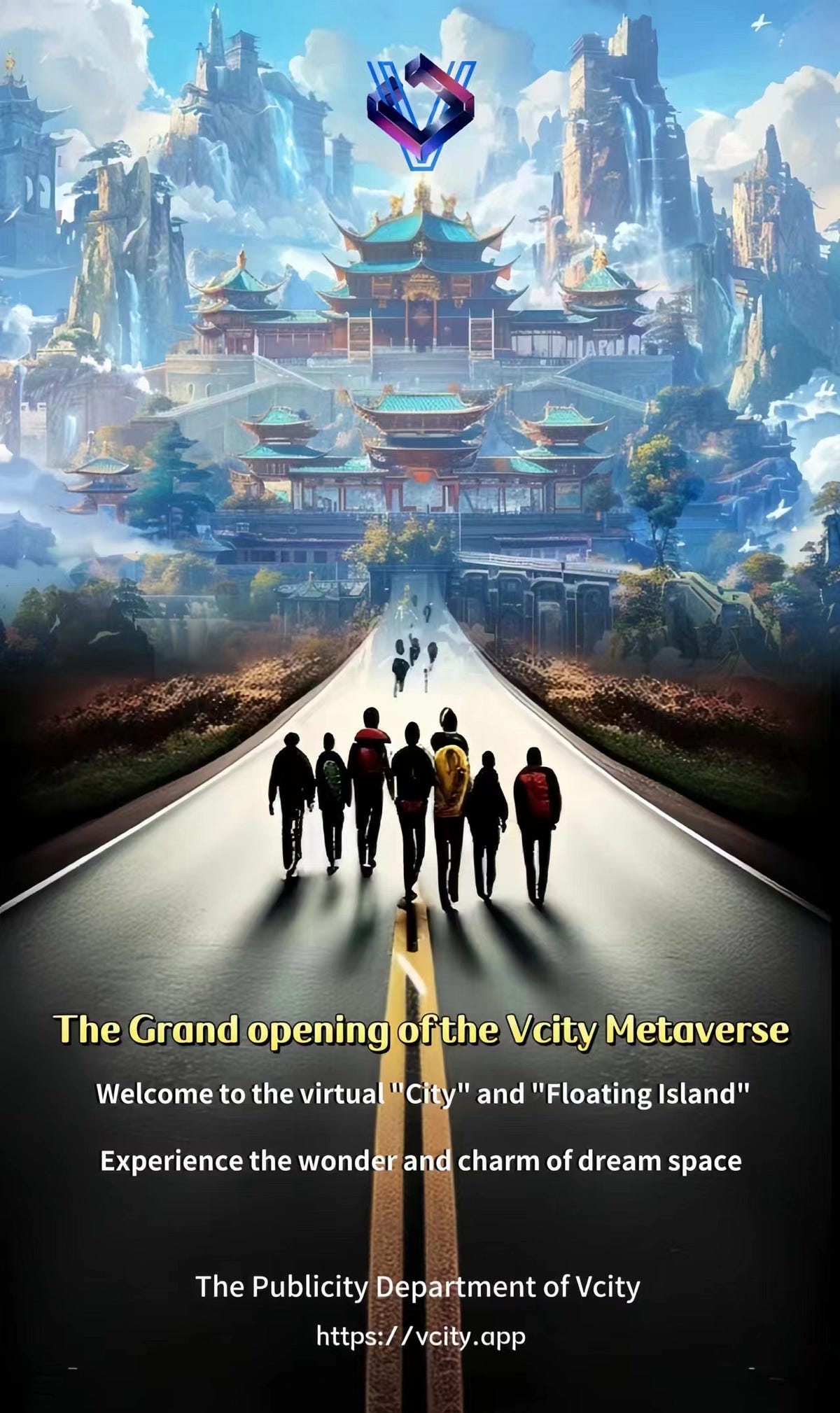 Drawing the wild and dividing the frontiers, the Vcity meta-universe is ...