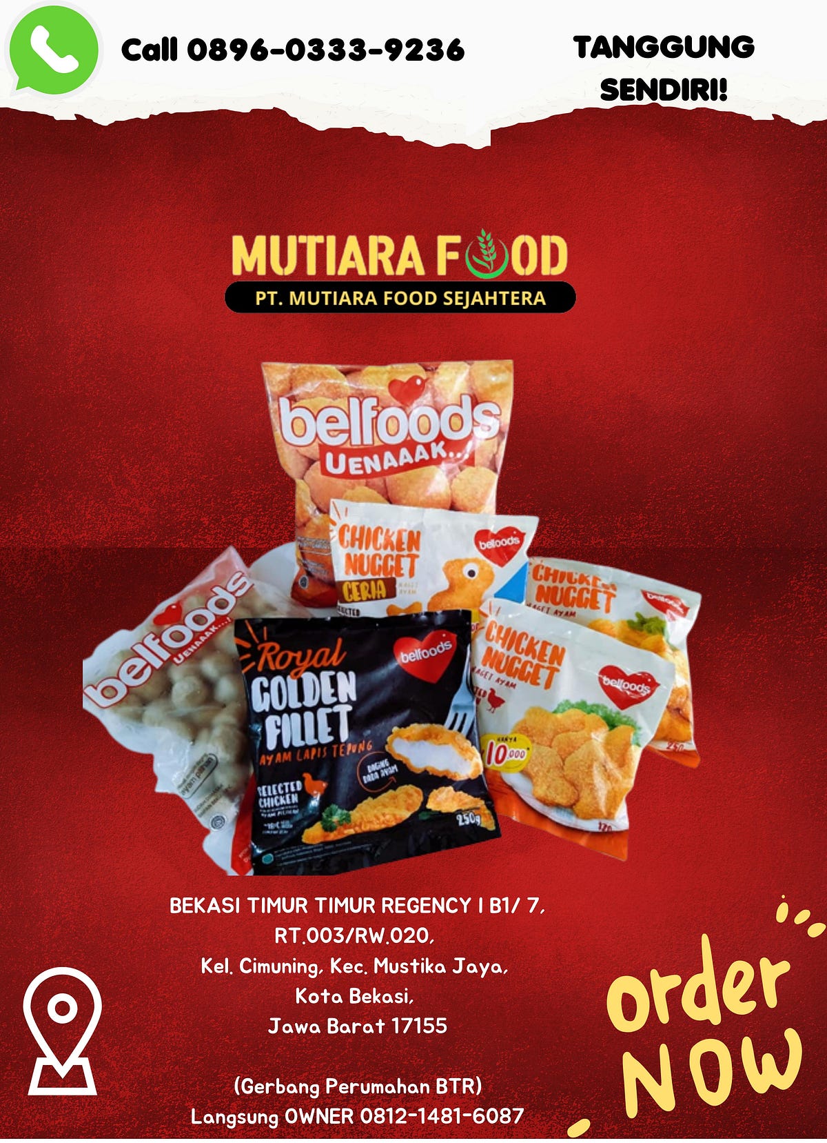 MURAH DAN BERAGAM!!, Call 0896–0333–9236, Frozen Food Mutiara Mart PT ...