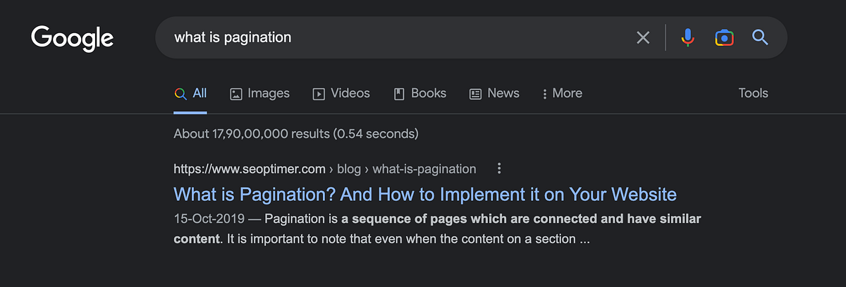 Pagination & ElasticSearch. ;tldr | by Yashwant Keswani | Medium