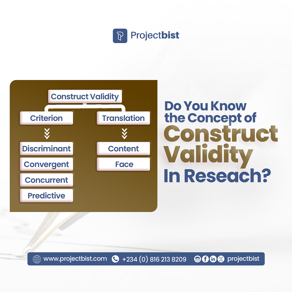 Do You Know the Concept of “Construct Validity” in Research? 🧠 | by ...