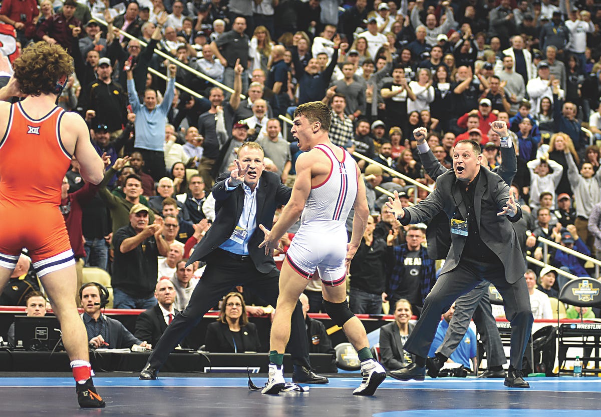 2019 NCAA Remember When? Third-seeded Nick Suriano upset top-seed Daton ...