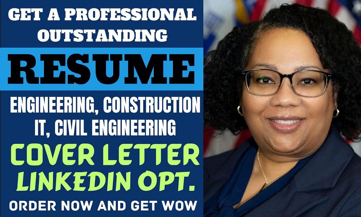 I will craft a resume for civil engineering, technical, IT, civil ...
