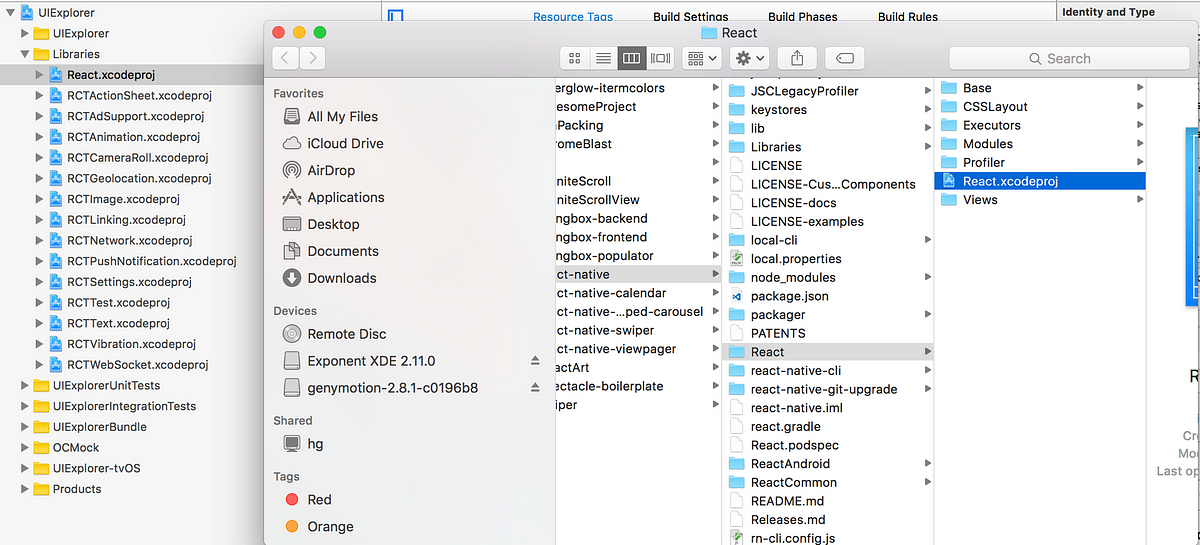Adding React Native To Existing Ios Project Without Cocoapods By Josh Hargreaves Medium 7010