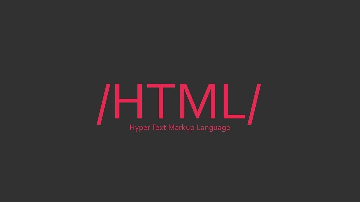 The Essential HTML Tags Every Developer Should Know | by Satish Birhade ...