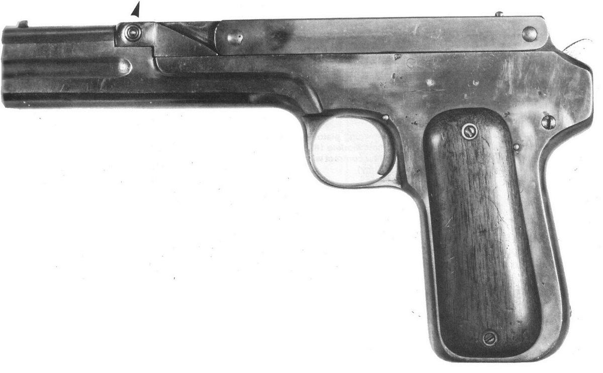 John Browning’s Gas-Toggle Pistol Was a Fascinating Design Dead End ...
