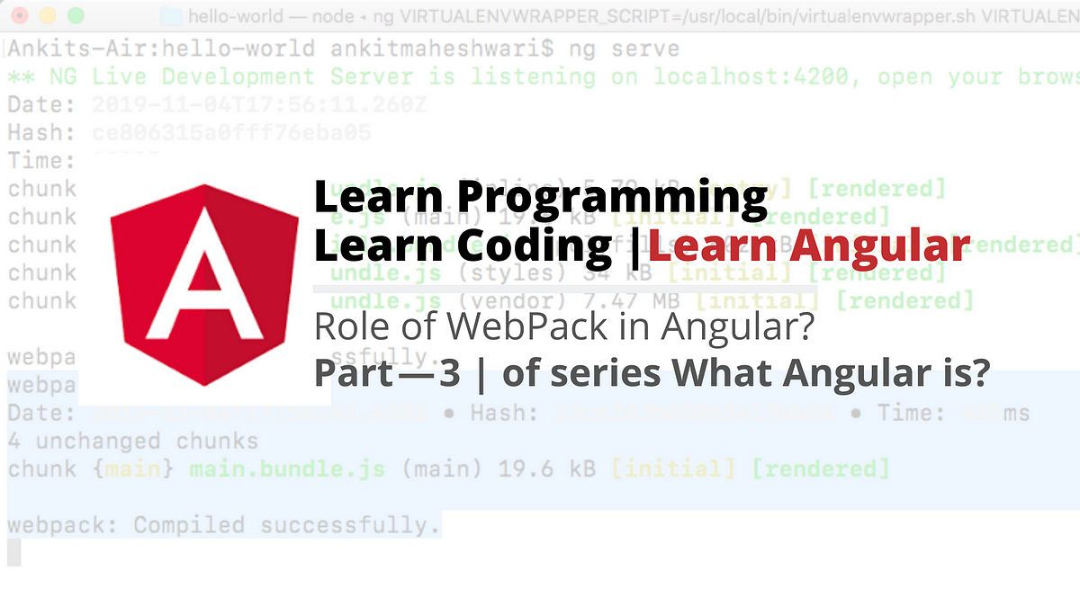 The Role Of Webpack In Angular What Is Angular Part 3 By Ankit Maheshwari Medium