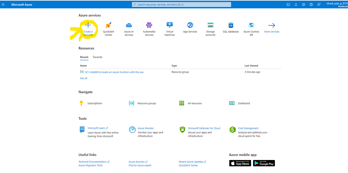 Deploy and Run Your Azure Function with HTTP Trigger | by Tugba Korkut | Medium