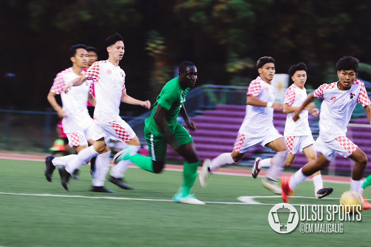 Green Booters clinch opening victory vs UE | by Ana Maria Isabel Lirios ...