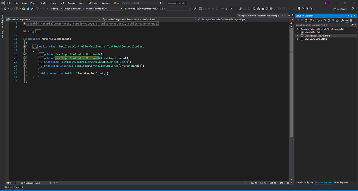 Creating Material Text field in Xamarin forms — Part1 | by Rakeshkumar ...