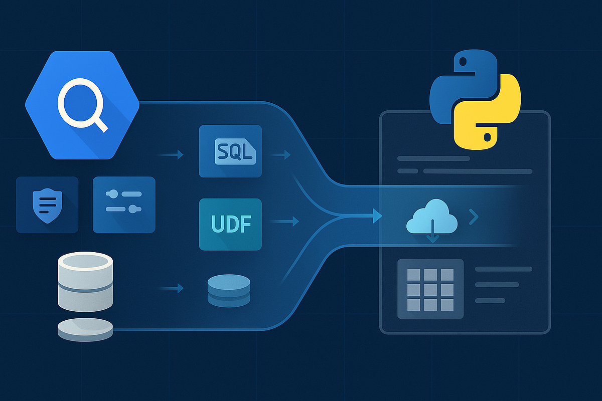 BigQuery from Python: 8 Patterns That Ship Fast | by Thinking Loop | Sep, 2025 | Medium