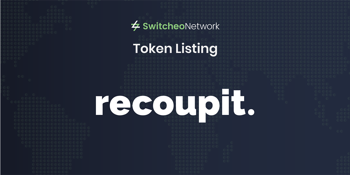Switcheo Lists Recoupit (RCPT). We are excited to announce that… | by ...