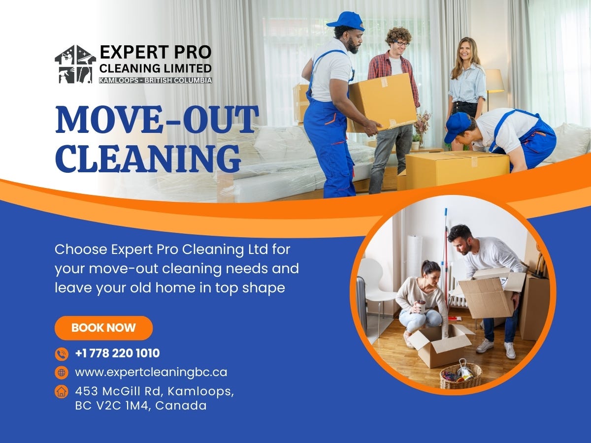 Move-Out Cleaning in Kamloops. Expert Pro Cleaning Ltd | by Expert Pro ...