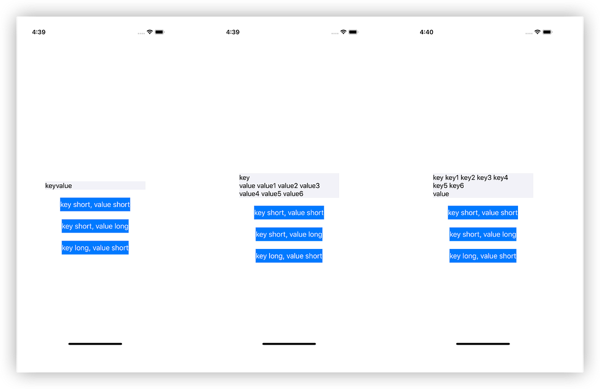 Crafting an Elegant Key-Value Display: A Custom UIView in Swift | by Wing CHAN | Medium