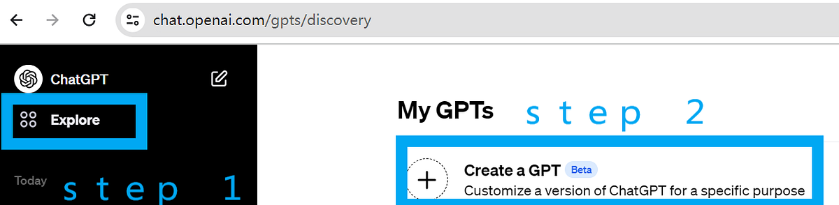 Create your first GPTs — customized ChatGPT without coding | by Chloe ...