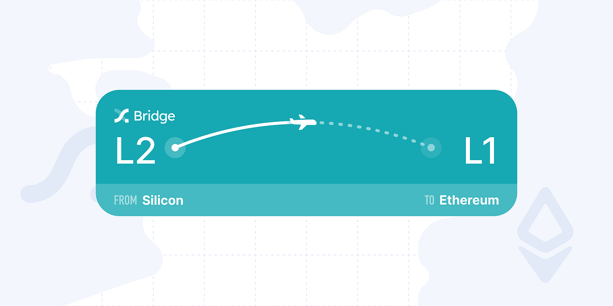 [KR] 실리콘에서 이더리움으로 손쉽게 자산 이동하기. Silicon Bridge를 이용해 실리콘(L2)에서… | by ...