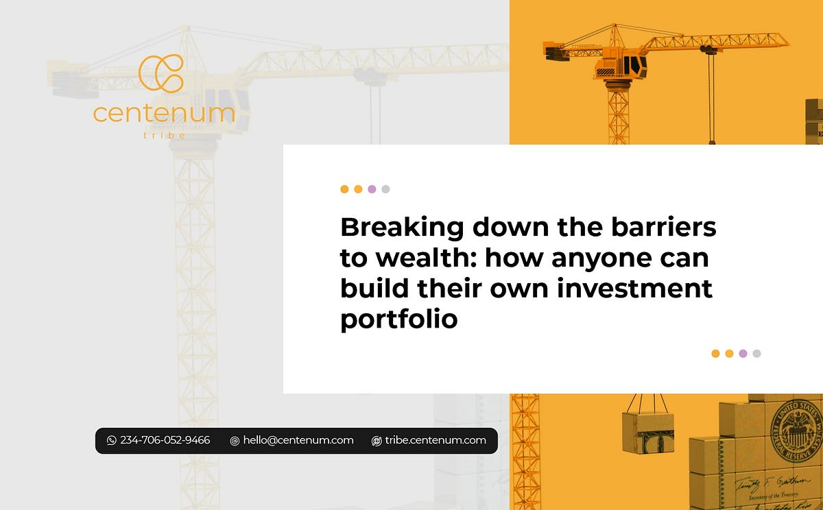 Breaking Down the Barriers to Wealth: How Anyone Can Build Their Own ...