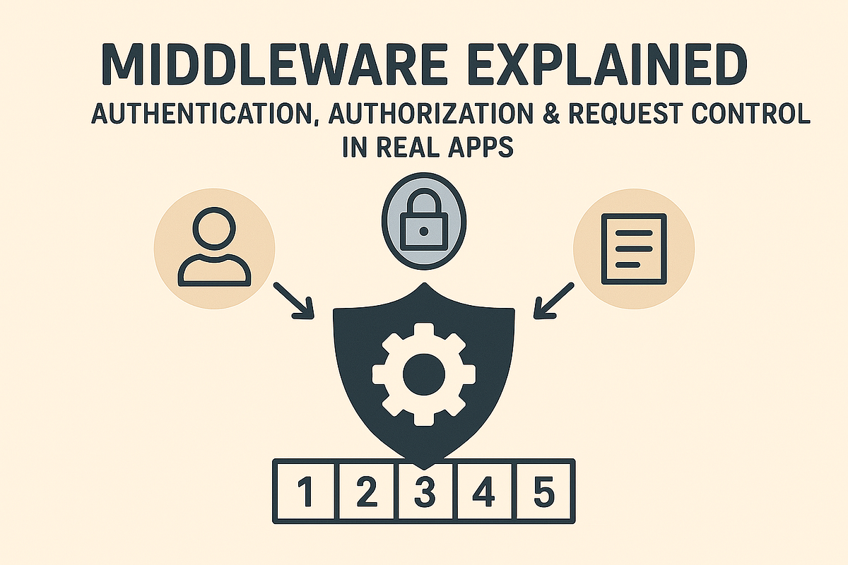 Middleware Explained: Authentication, Authorization & Request Control in Real Apps | by Chandan ...