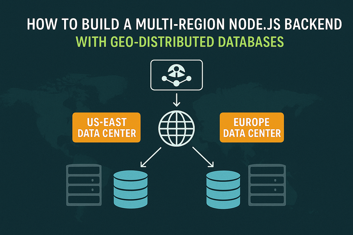 How to Build a Multi-Region Node.js Backend with Geo-Distributed Databases | by Somendradev ...