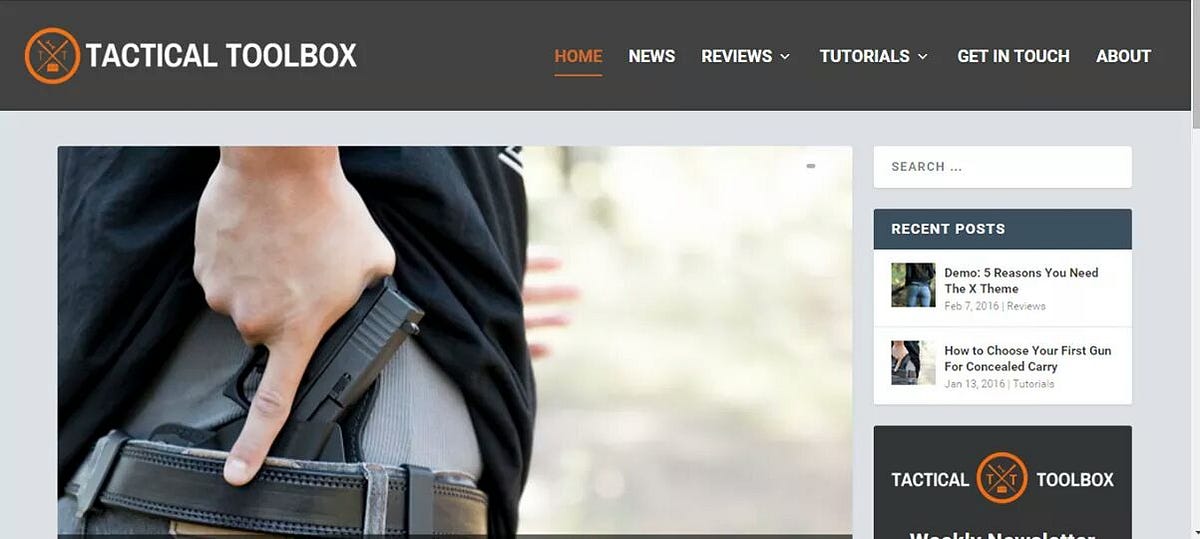 Tactical-Toolbox.com will be launching in 1 week. Still a lot of work ...