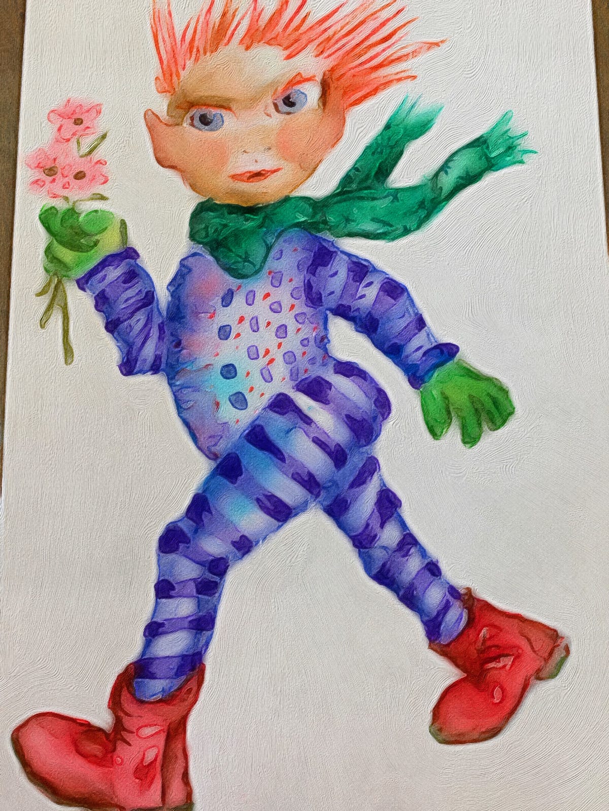 My Inner Artist is Seriously Disturbed: I tried painting cute in ...