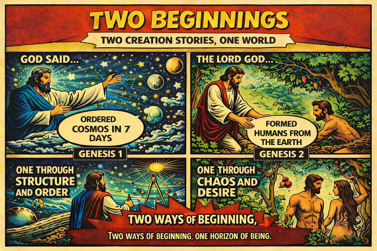 Why Genesis Has Two Creation Accounts | by Timothy James Lambert | Jan ...