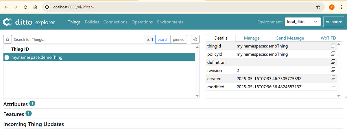 Getting Started with Eclipse Ditto Using Docker | by Lingallu Pranaya ...