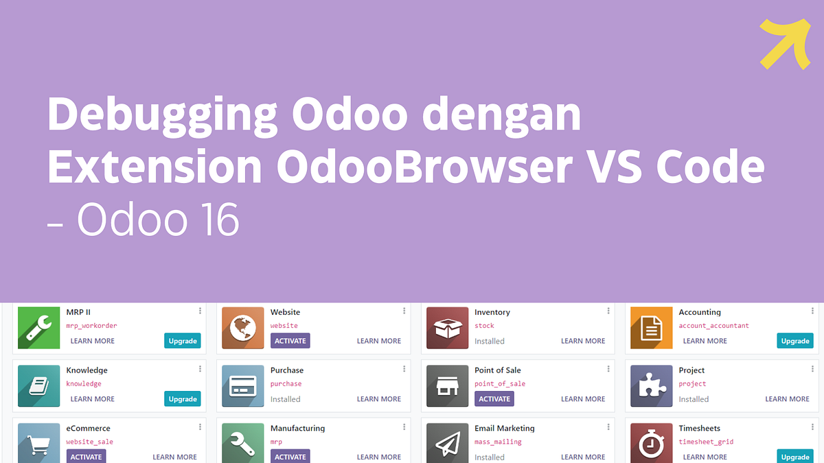 Debugging Odoo dengan Extension OdooBrowser di Visual Studio Code | by Siti Fatimah Tuma'ninah ...