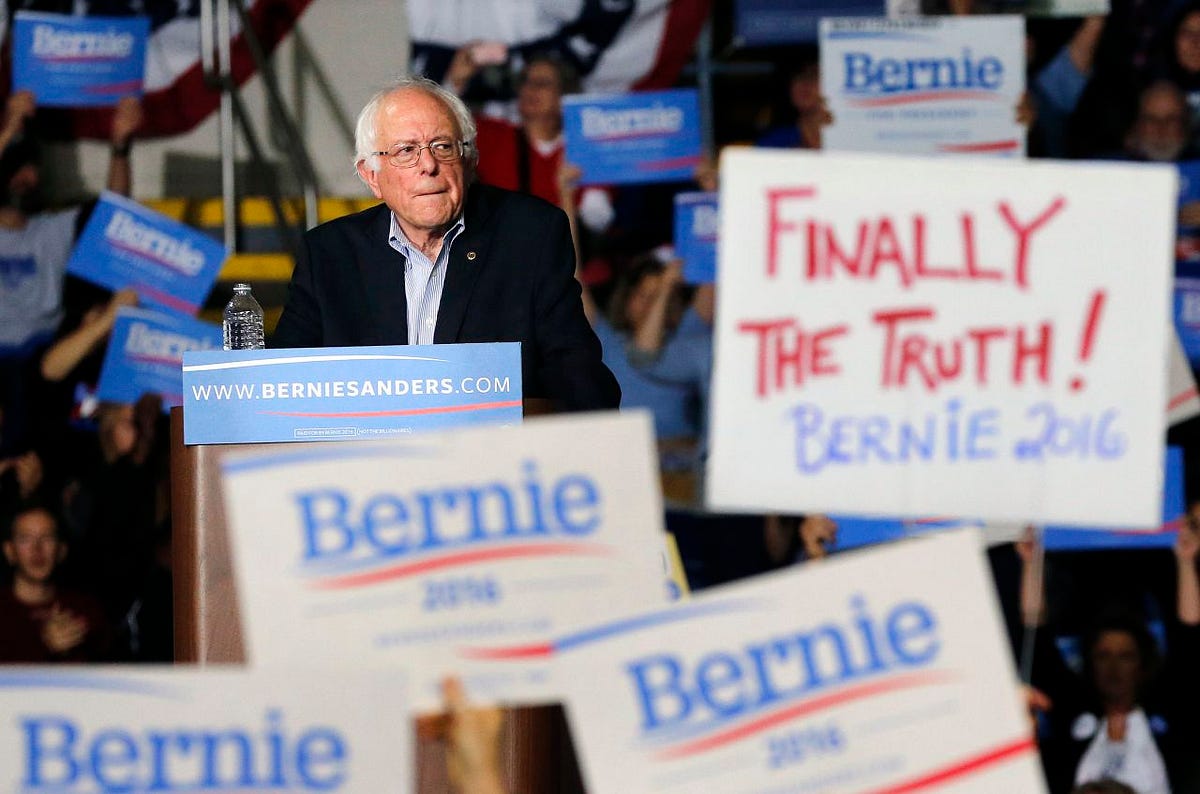 Bernie needs Americans to trust each other, and this is how to do it ...