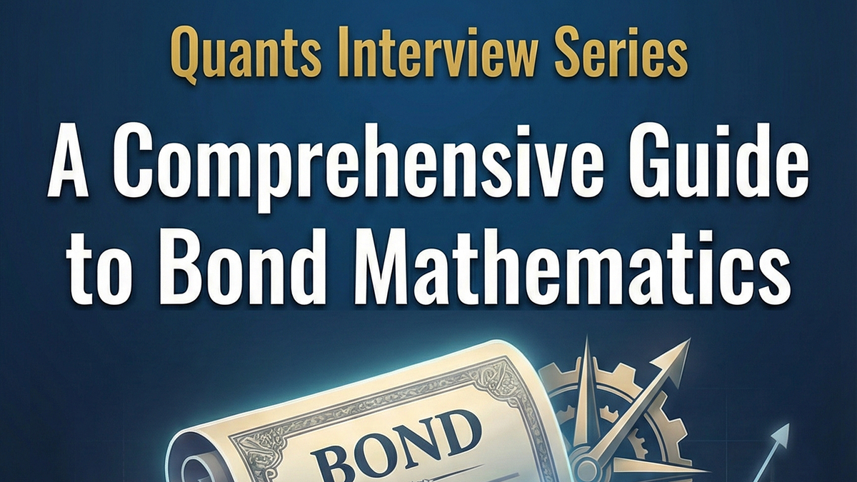 How to Learn Bond Math the Way Trading Desks Actually Use It | by ...