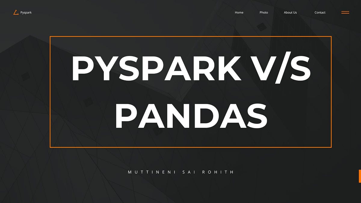 Is Pyspark Faster Than Pandas When Working With Data Performance Is
