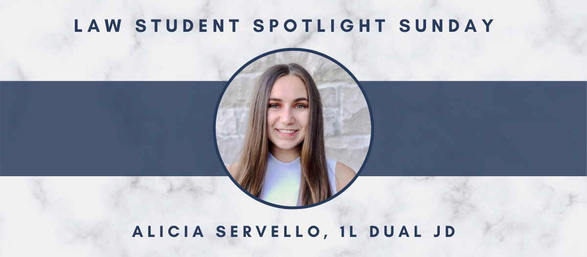 Law Student Sunday Spotlight: Alicia Servello | by Joey Galinsky | Law ...