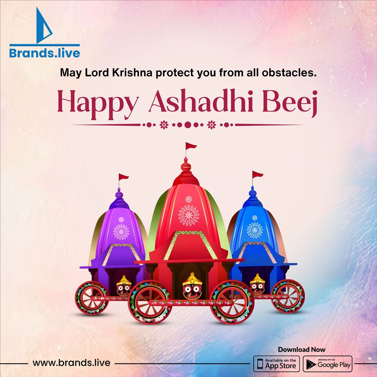 Create Stunning Custom Festival Posters and Banners for Ashadi Bij with ...