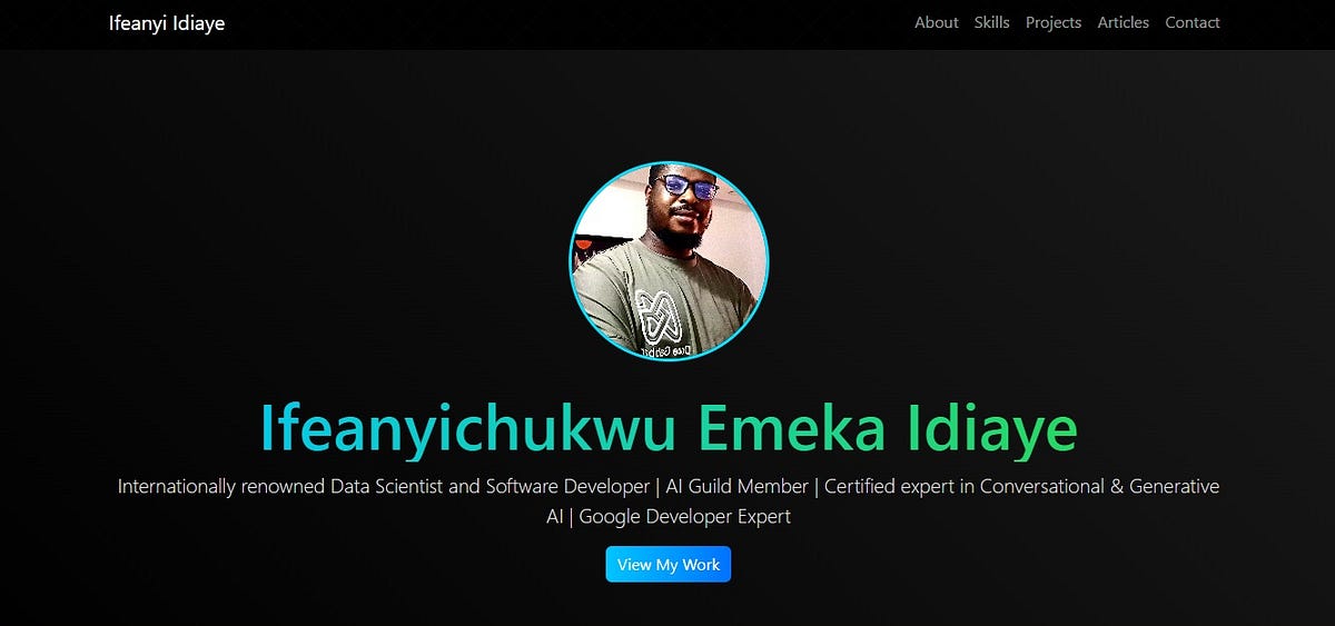 How I Turned My CV into a Portfolio Website and Deployed it in Hours Using Gemini CLI | by ...