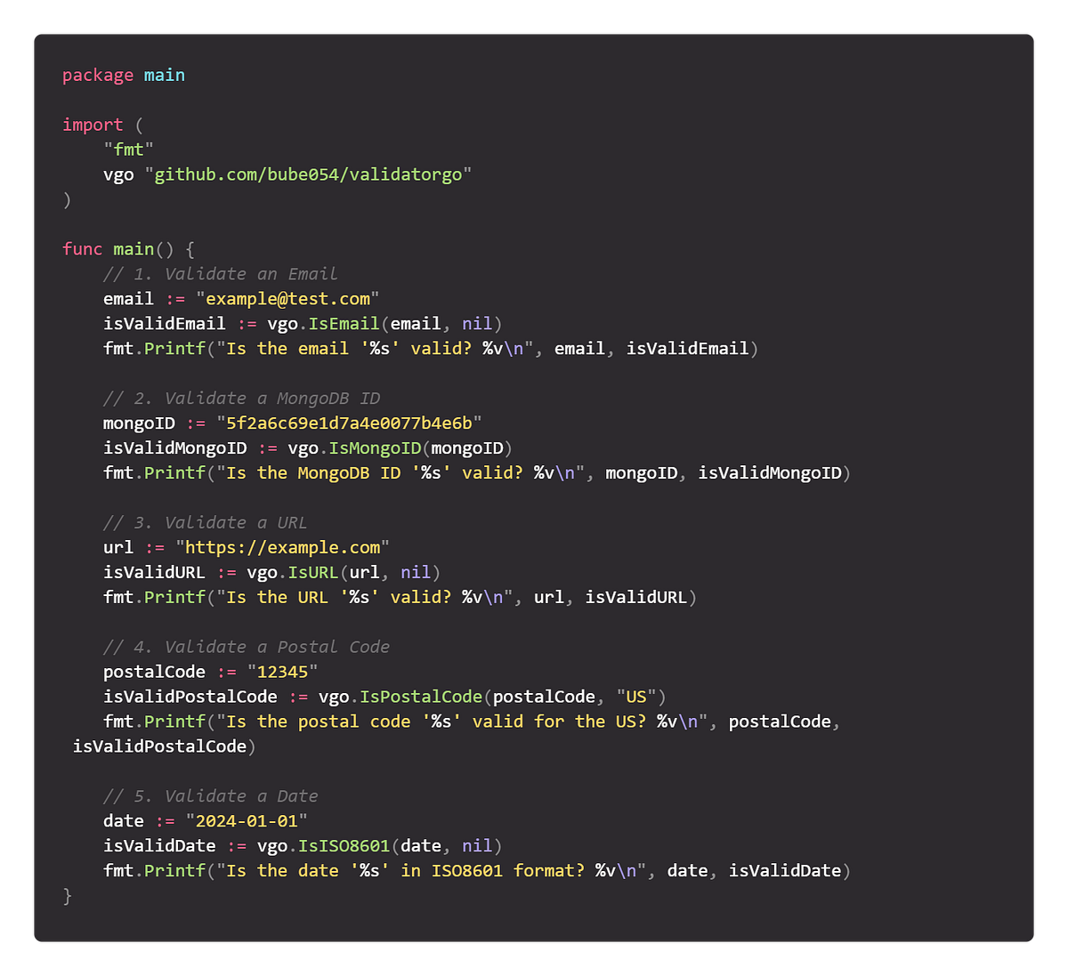 Simplifying String Validation in Go: Introducing validatorgo | by Attahgbube | Medium