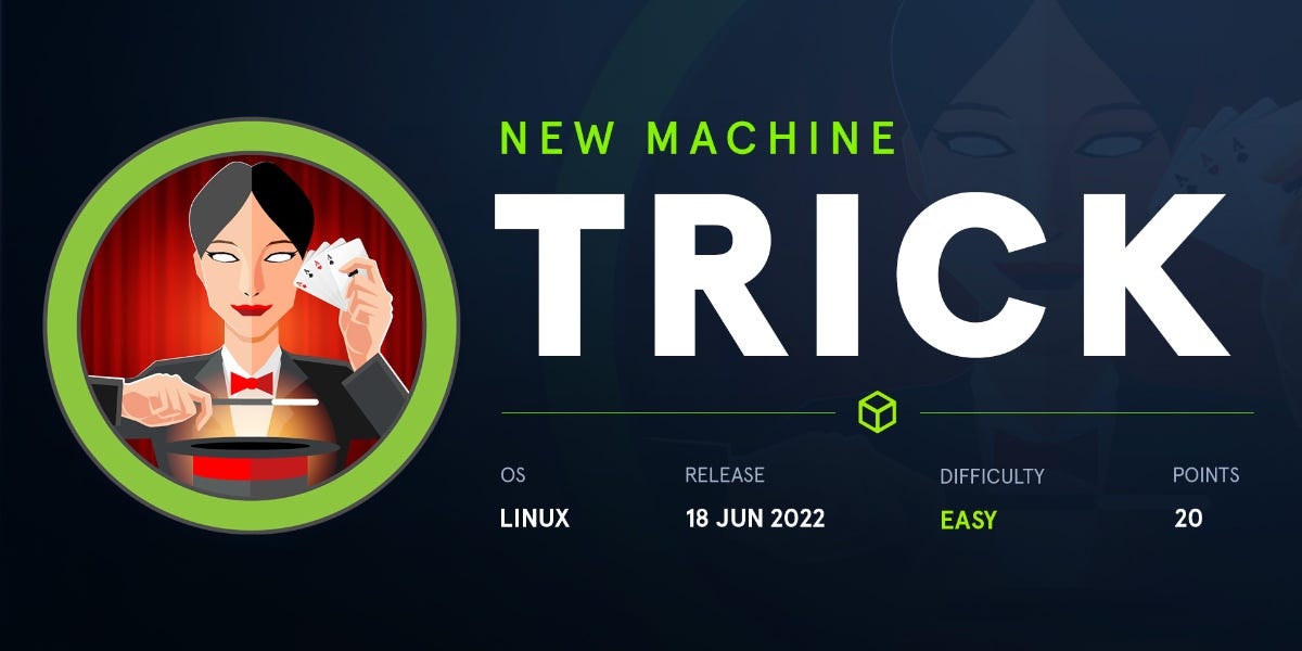HackTheBox Trick Machine Walkthrough | by niellxm | Medium