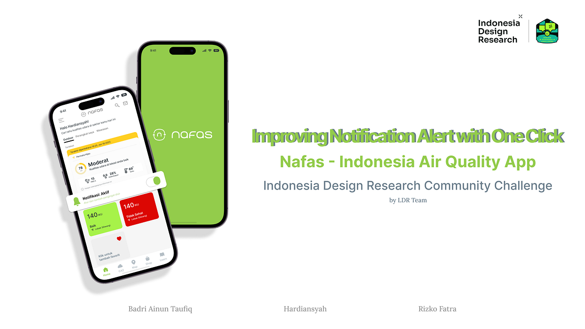 Improving Nafas Notification Alert with One Click! | by Hardiansyah ...