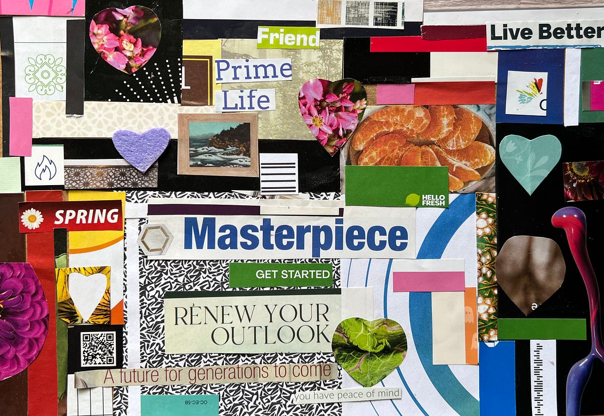 Paper Collage Art. Easy and inexpensive creativity | by Dr. Seema Patel ...