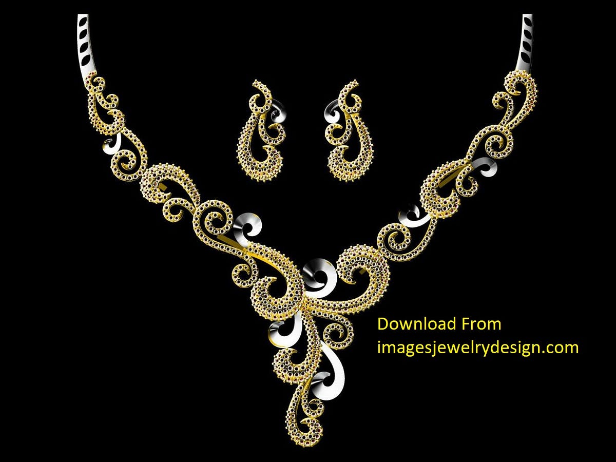 Rendering necklace design images. 3D cad rendering jewelry images | by ...