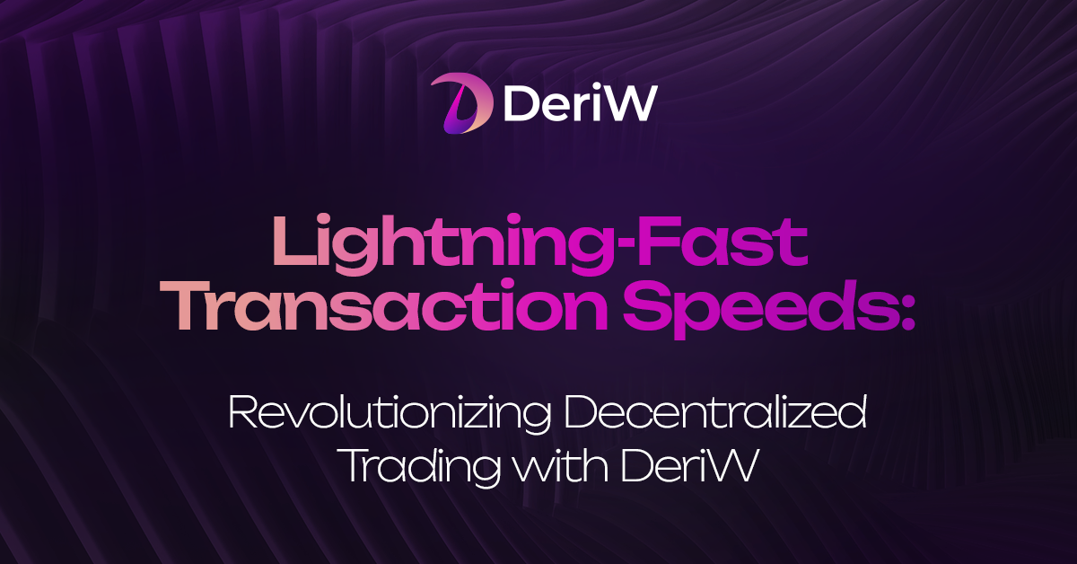 Lightning-Fast Transaction Speeds: Revolutionizing Decentralized ...