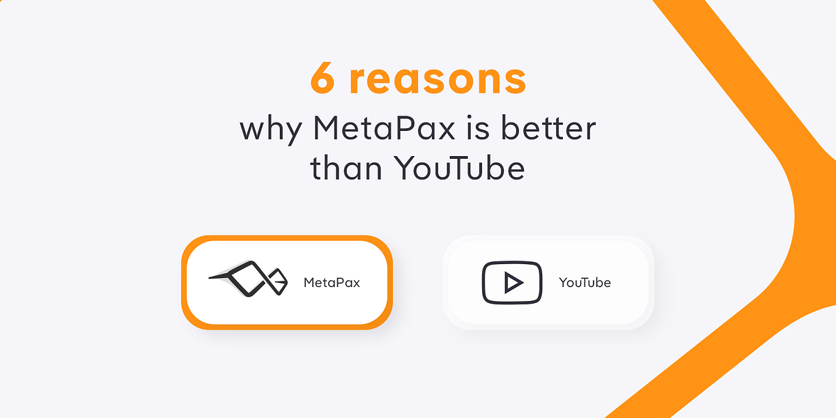 6 Reasons why MetaPax is better than YouTube | by MPAX | Medium