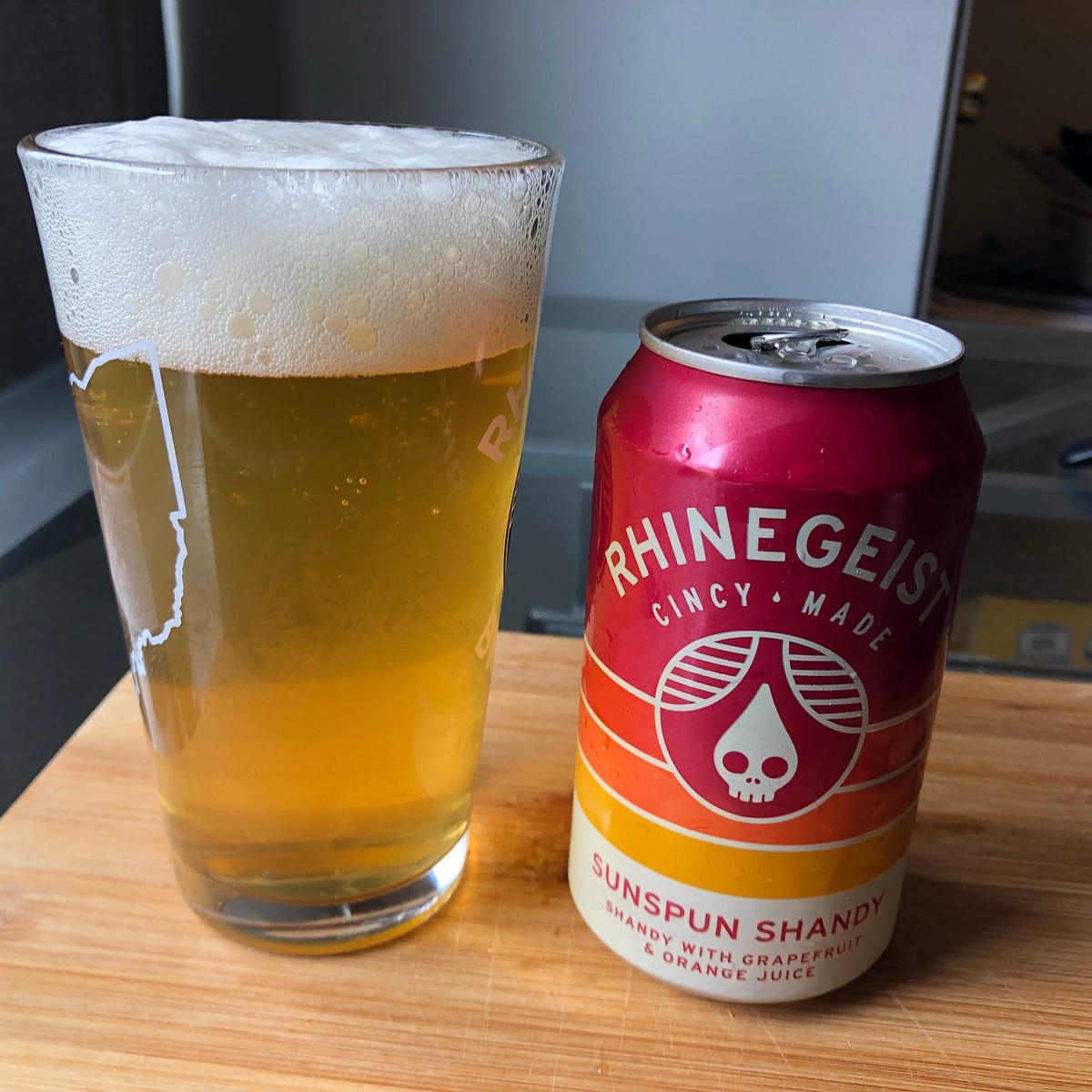 Review of Rhinegeist Sunspun Shandy | by RandomMed | Medium